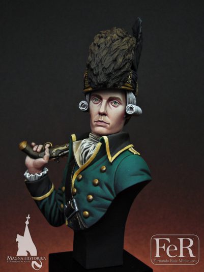 Tarleton's Legion Officer, Charleston, 1780 - Ferminiatures.com