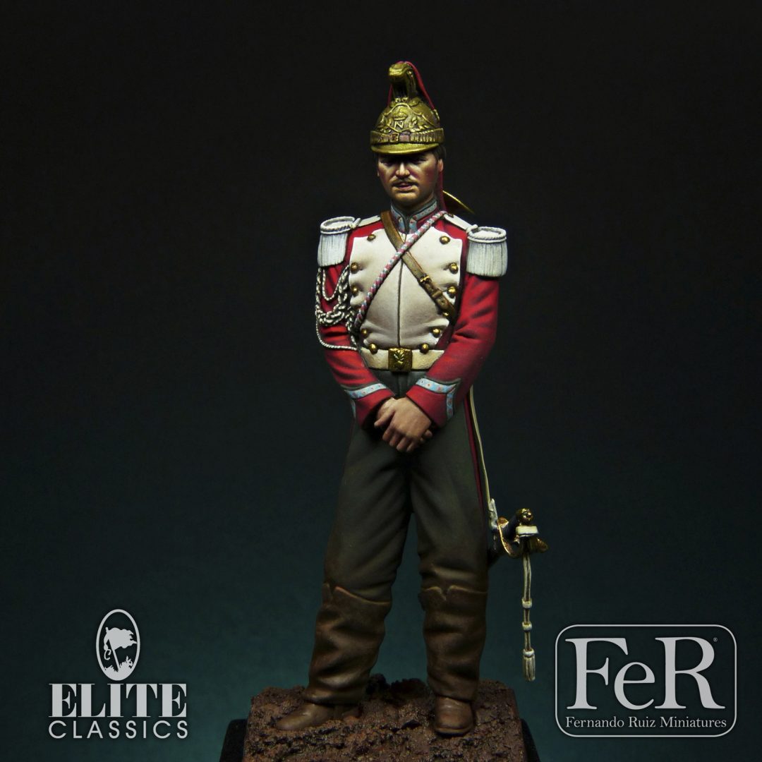 French Trumpeter Dragoon of the Guard, 1870 - Ferminiatures.com
