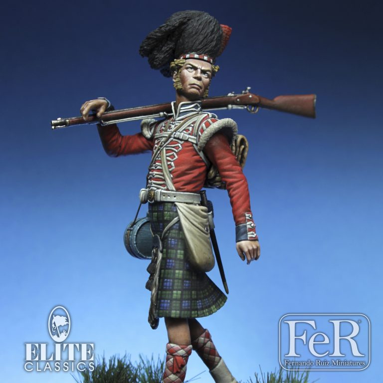 Sergeant, 93rd Sutherland Highlanders Balaclava, 1854 - Ferminiatures.com