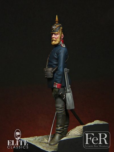 Prussian Foot Guard Hauptman, 1870 - Ferminiatures.com