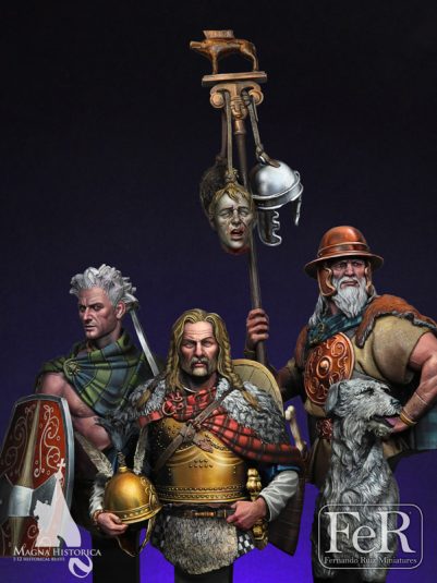 Gaulish Standard Bearer, Alesia, 52 BC - Ferminiatures.com