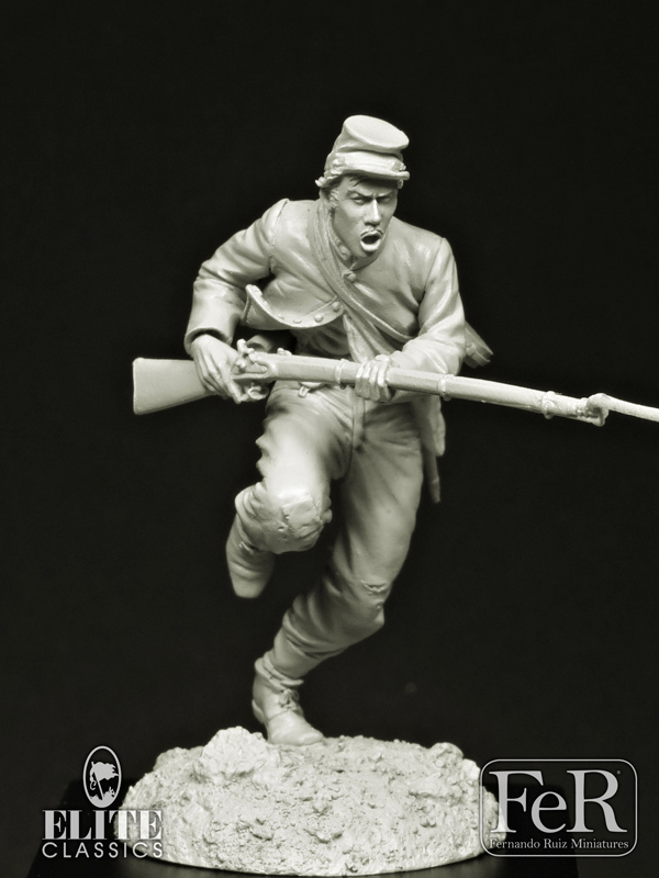 Confederate Infantryman 17th Alabama, Shiloh, 1862 - Ferminiatures.com