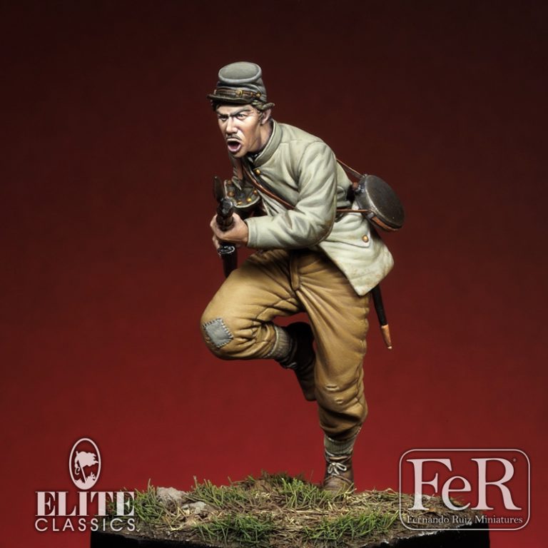 Confederate Infantryman 17th Alabama, Shiloh, 1862 - Ferminiatures.com