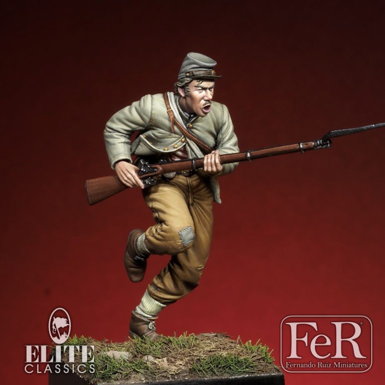 Confederate Infantryman 17th Alabama, Shiloh, 1862 - Ferminiatures.com
