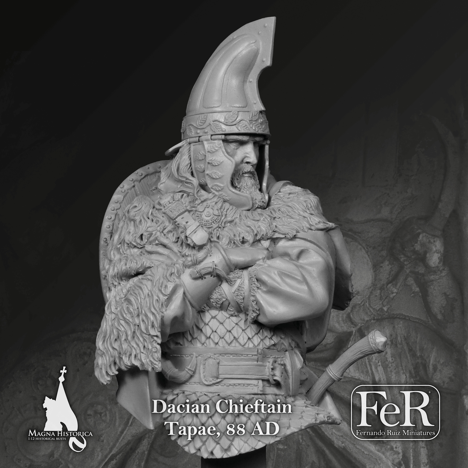 Dacian Chieftain Tapae, 88 AD - Ferminiatures.com