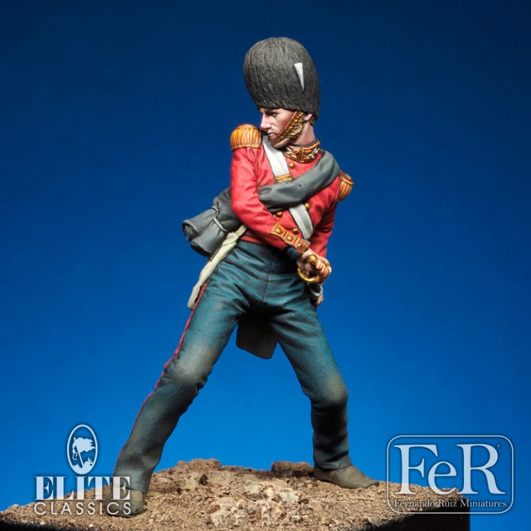 Officer, Scots Fusilier Guards Crimea, 1854 - Ferminiatures.com