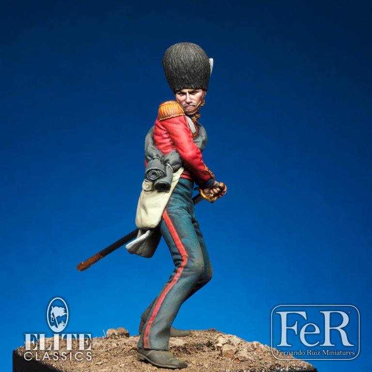 Officer, Scots Fusilier Guards Crimea, 1854 - Ferminiatures.com
