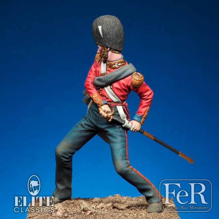 Officer, Scots Fusilier Guards Crimea, 1854 - Ferminiatures.com