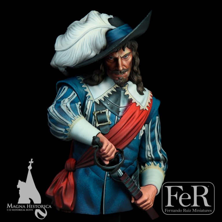 Captain, King's Lifeguard of Foot Naseby, 1645 - Ferminiatures.com