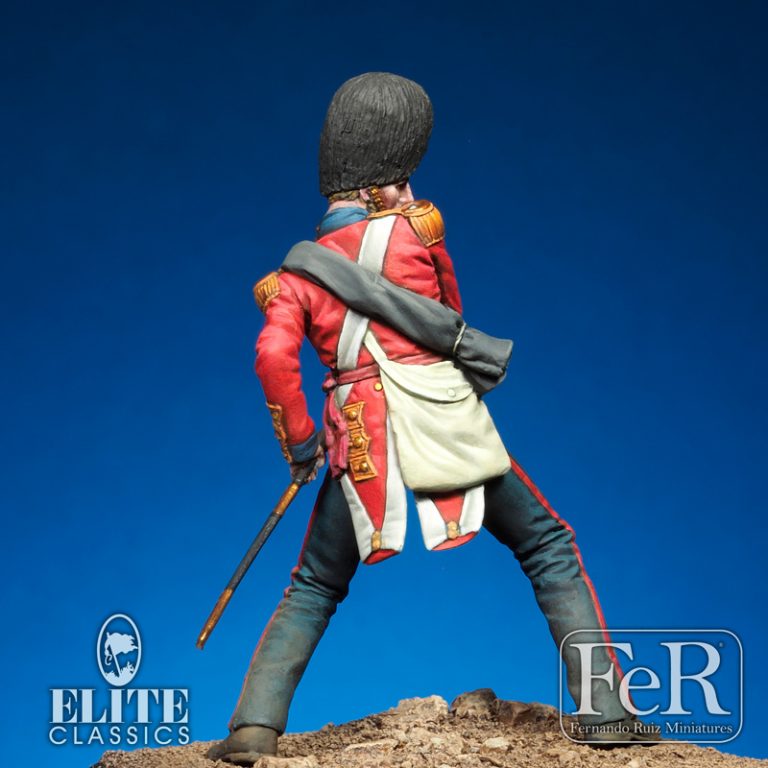 Officer, Scots Fusilier Guards Crimea, 1854 - Ferminiatures.com