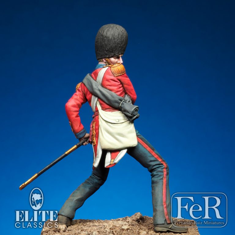 Officer, Scots Fusilier Guards Crimea, 1854 - Ferminiatures.com