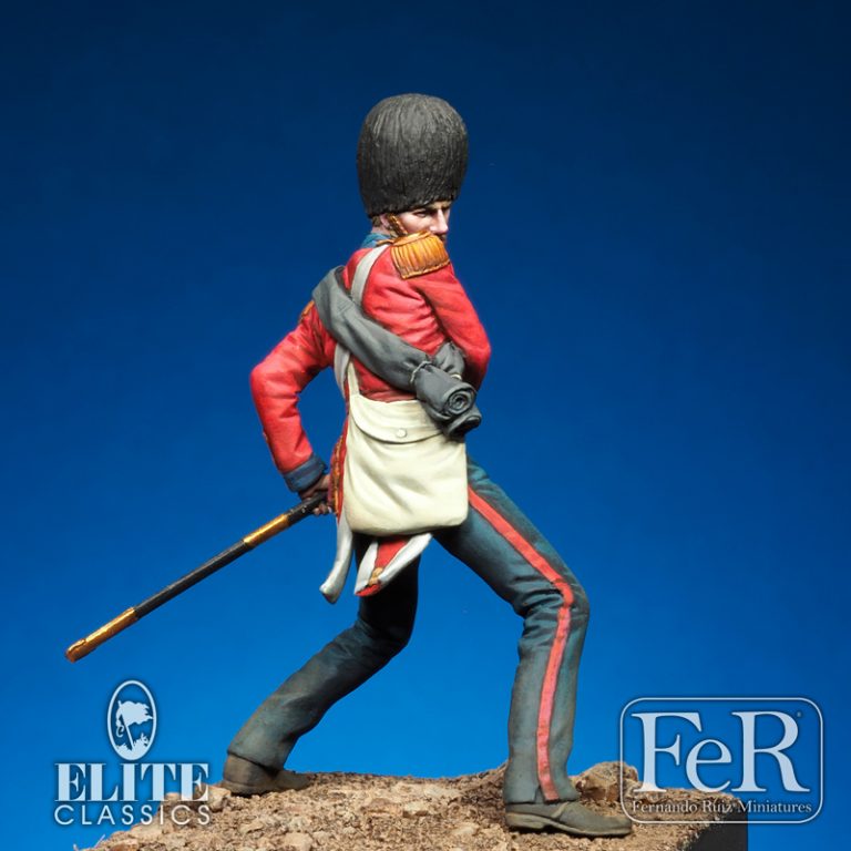 Officer, Scots Fusilier Guards Crimea, 1854 - Ferminiatures.com