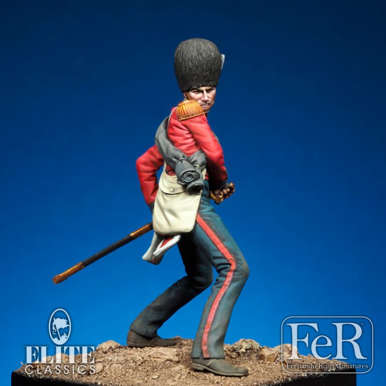 Officer, Scots Fusilier Guards Crimea, 1854 - Ferminiatures.com